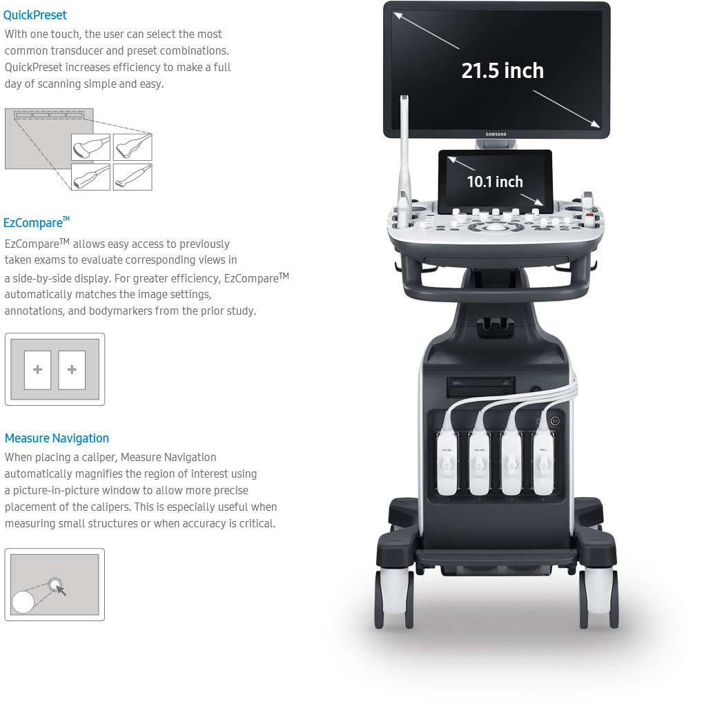 Samsung HS50 Ultrasound | دليل الأطباء Tabibiraq.com